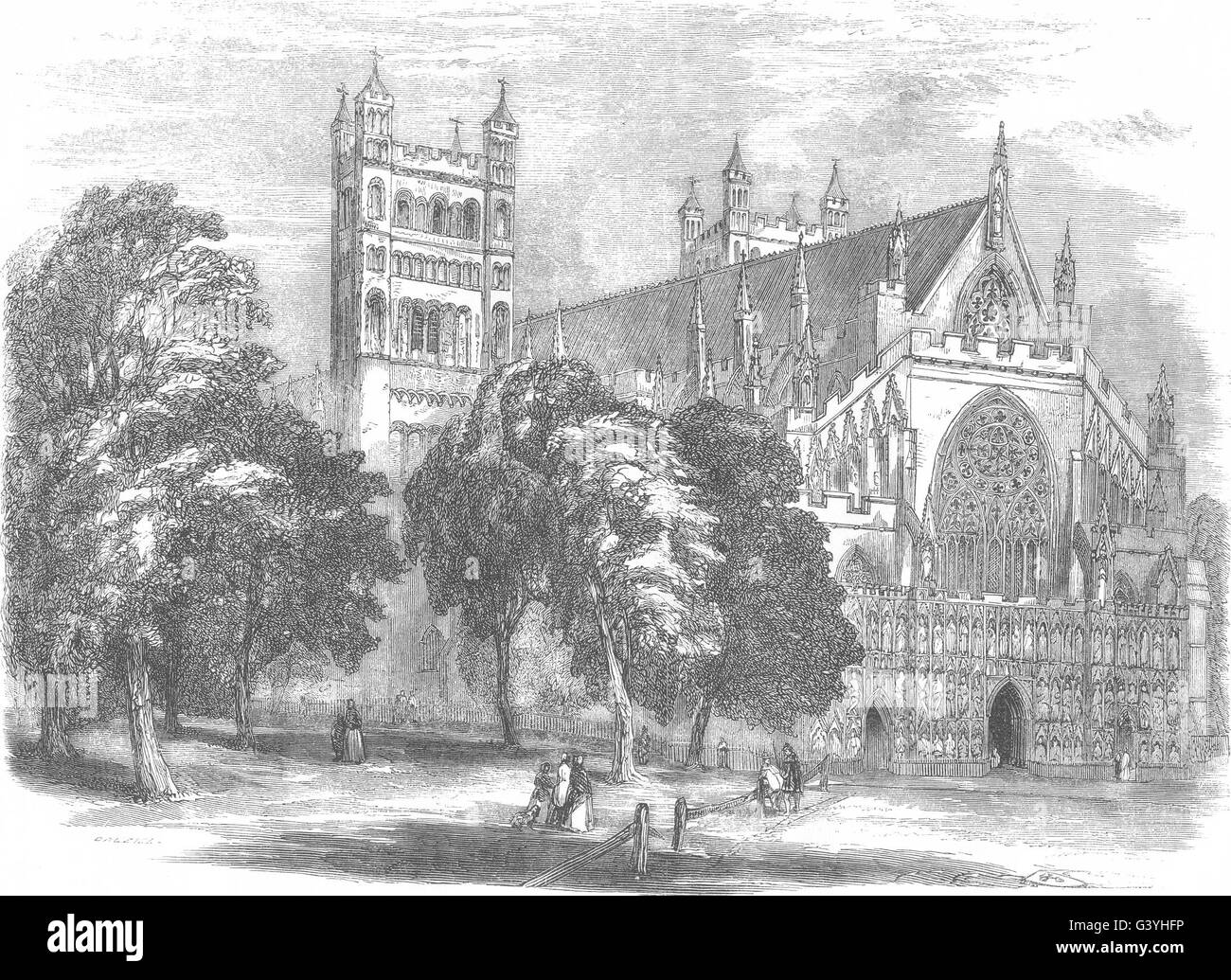 Exeter devonshire Black and White Stock Photos & Images - Alamy