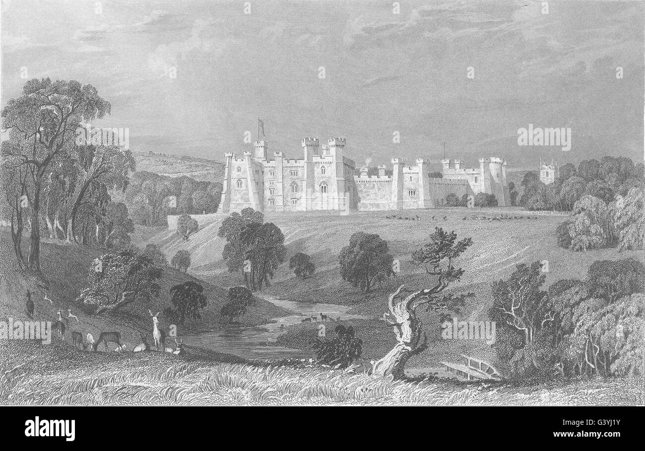 Brancepeth castle hi-res stock photography and images - Alamy