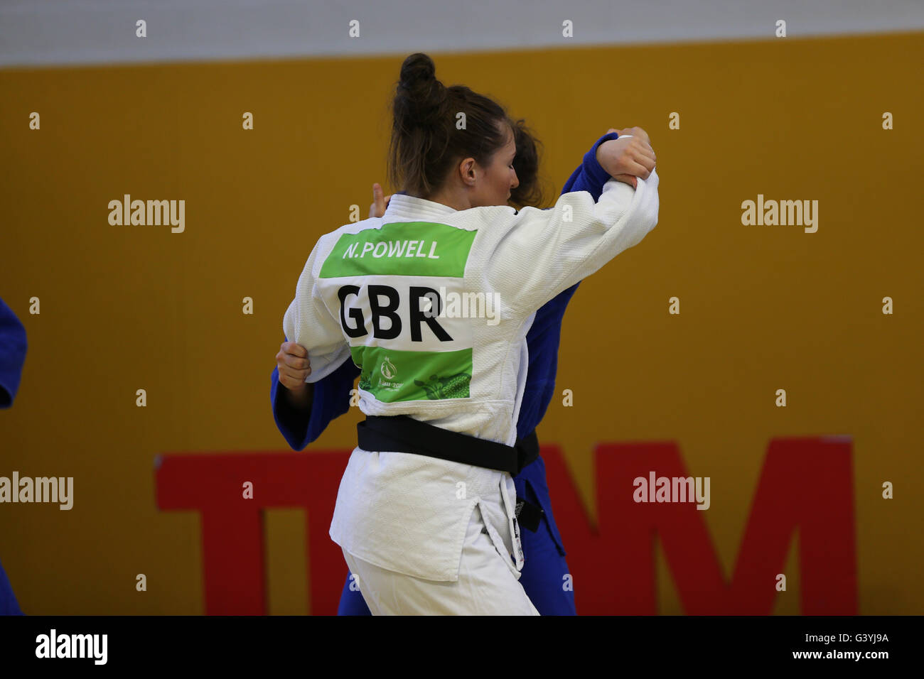 during the team announcement at the British Judo Centre of Excellence ...