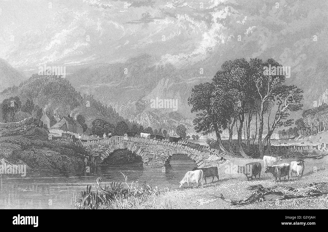 Cumbria bridges Black and White Stock Photos & Images - Alamy