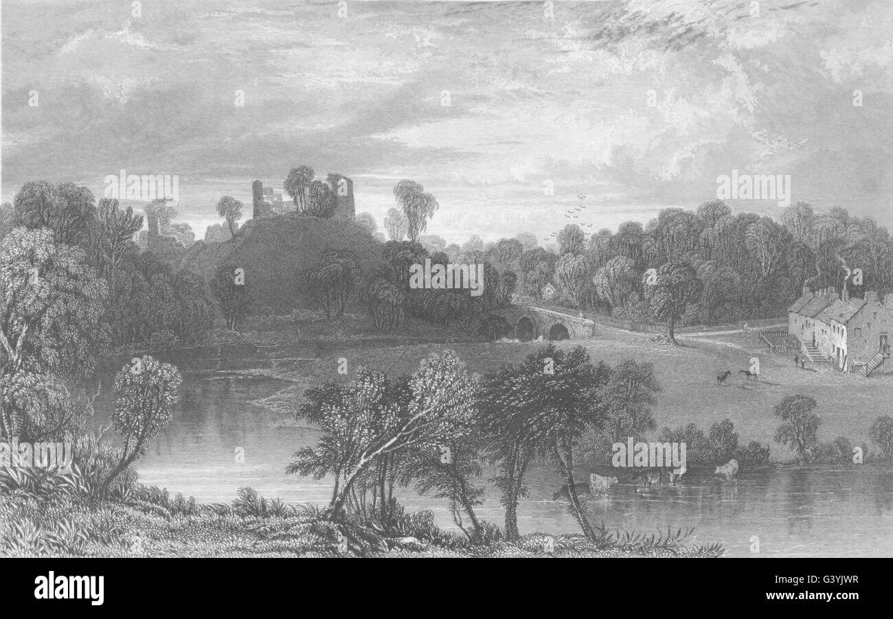 Mitford castle northumberland hi-res stock photography and images - Alamy