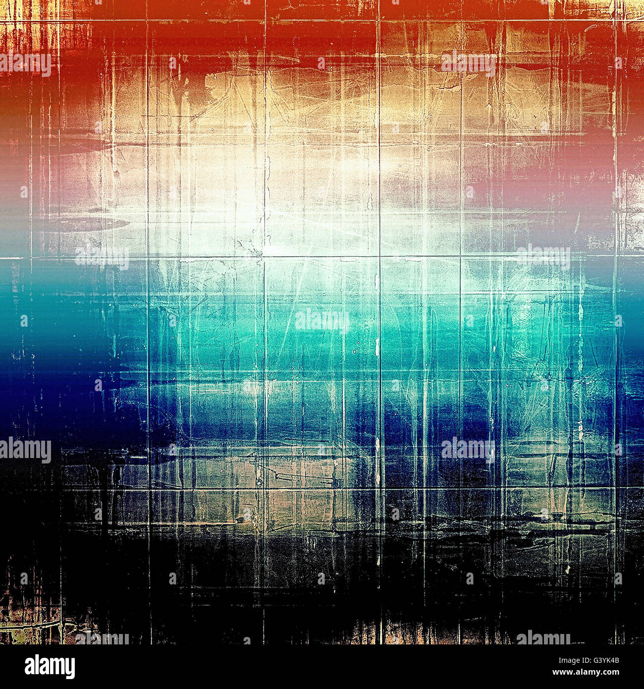 Vintage texture or antique background with grunge decorative elements ...