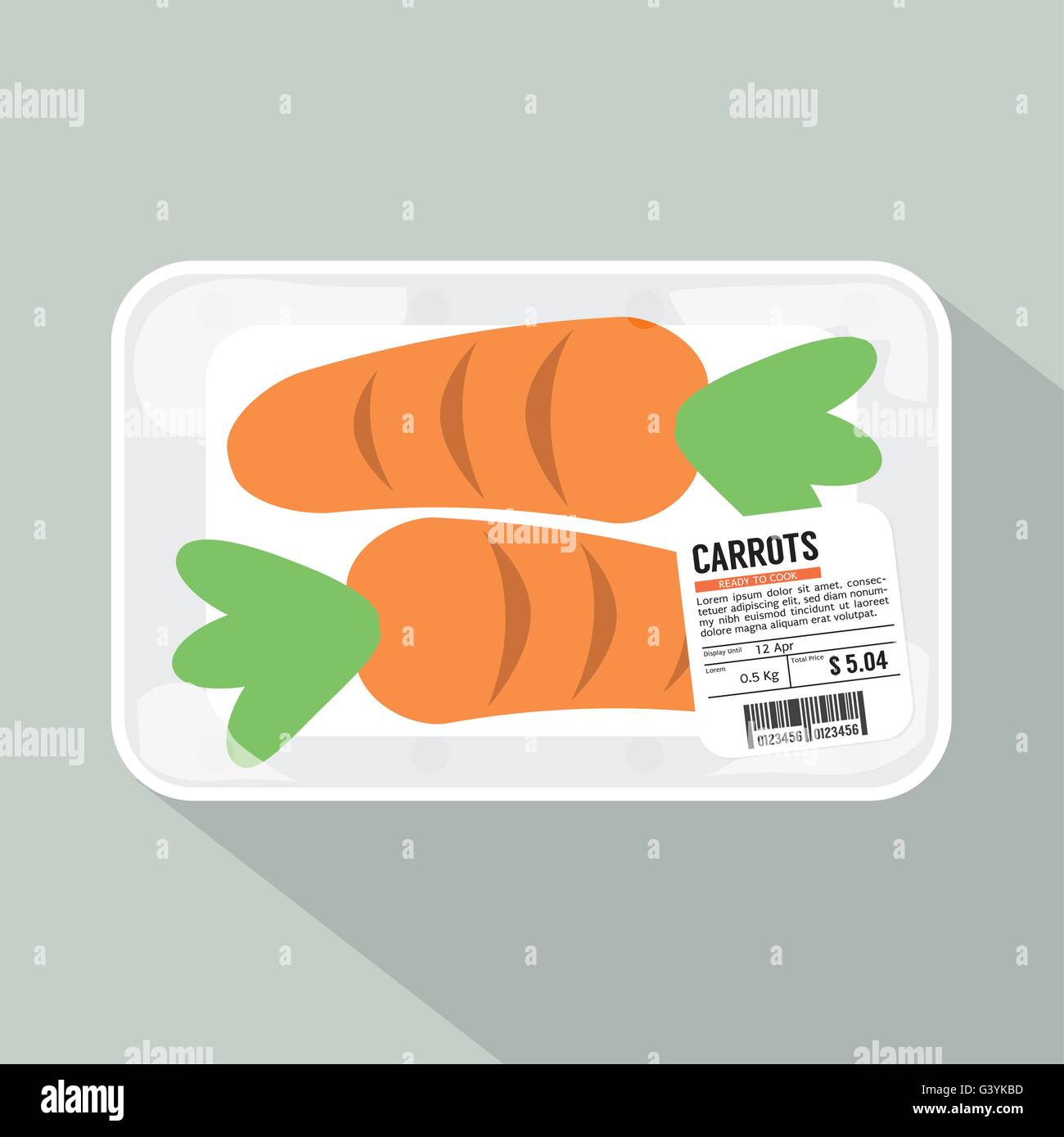 Carrots Pack Vector Illustration Stock Vector Image & Art - Alamy