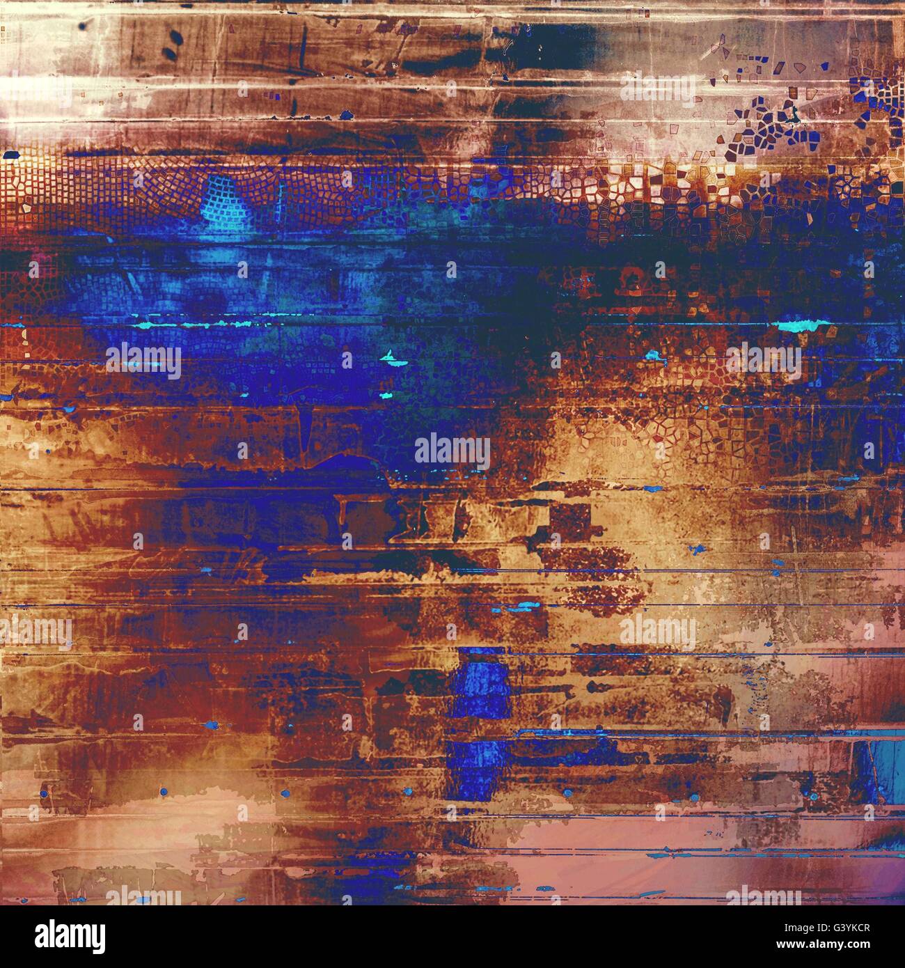 Old school aged texture or background for retro grunge design. With ...