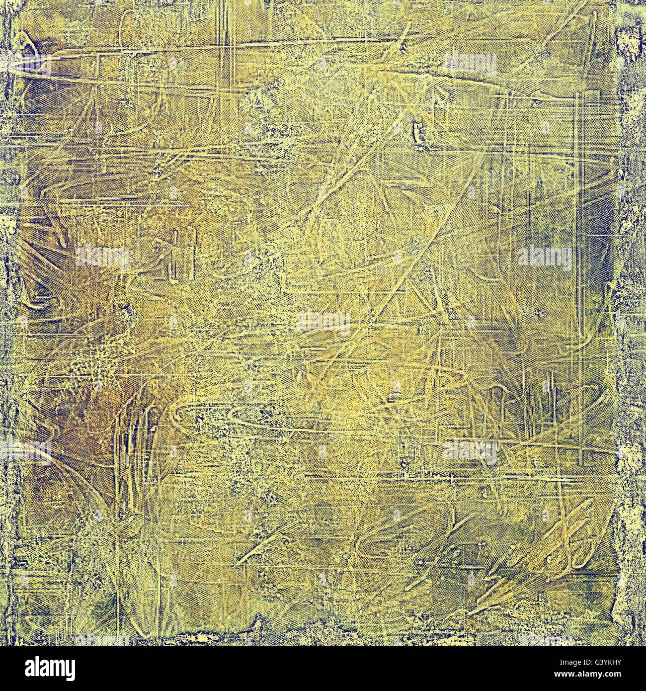 Retro style abstract background, aged graphic texture with different ...