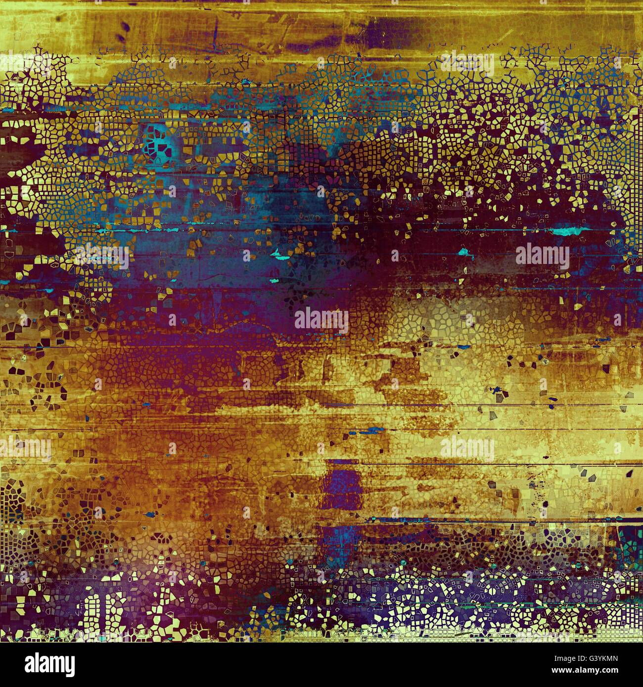 Abstract vintage background with faded grungy texture. Aged backdrop ...