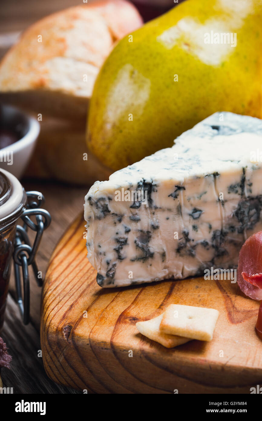 Blue cheese board hi-res stock photography and images - Alamy
