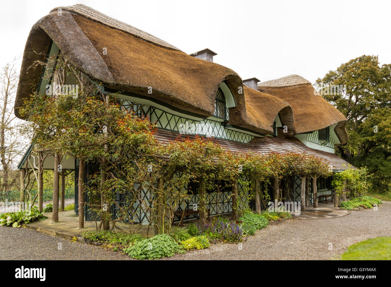 Swiss Cottage, viewed from the garden, located at Kilcommon, near the ...