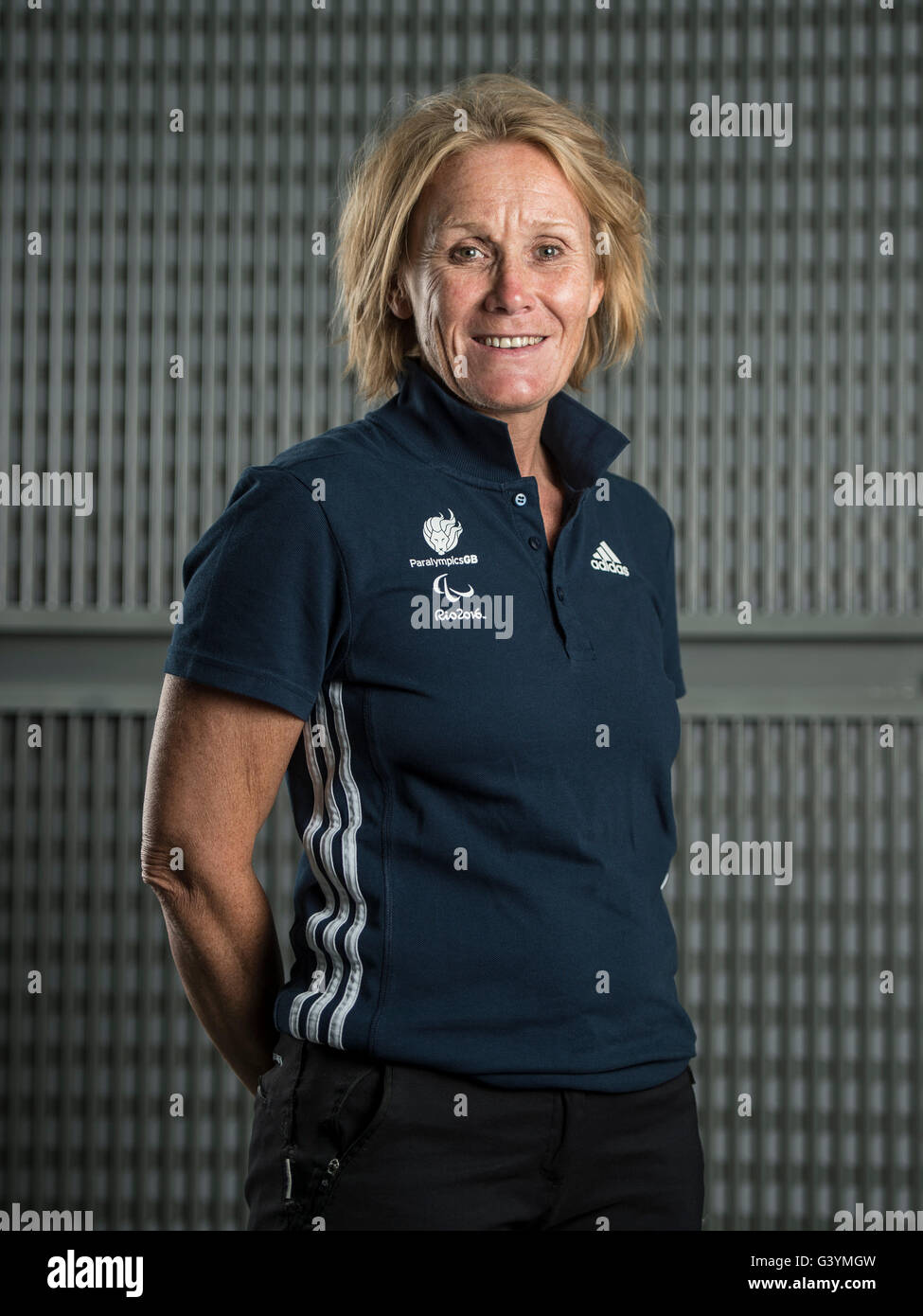 Penny Briscoe MBE, Chef de Mission, poses for a portrait during the ...