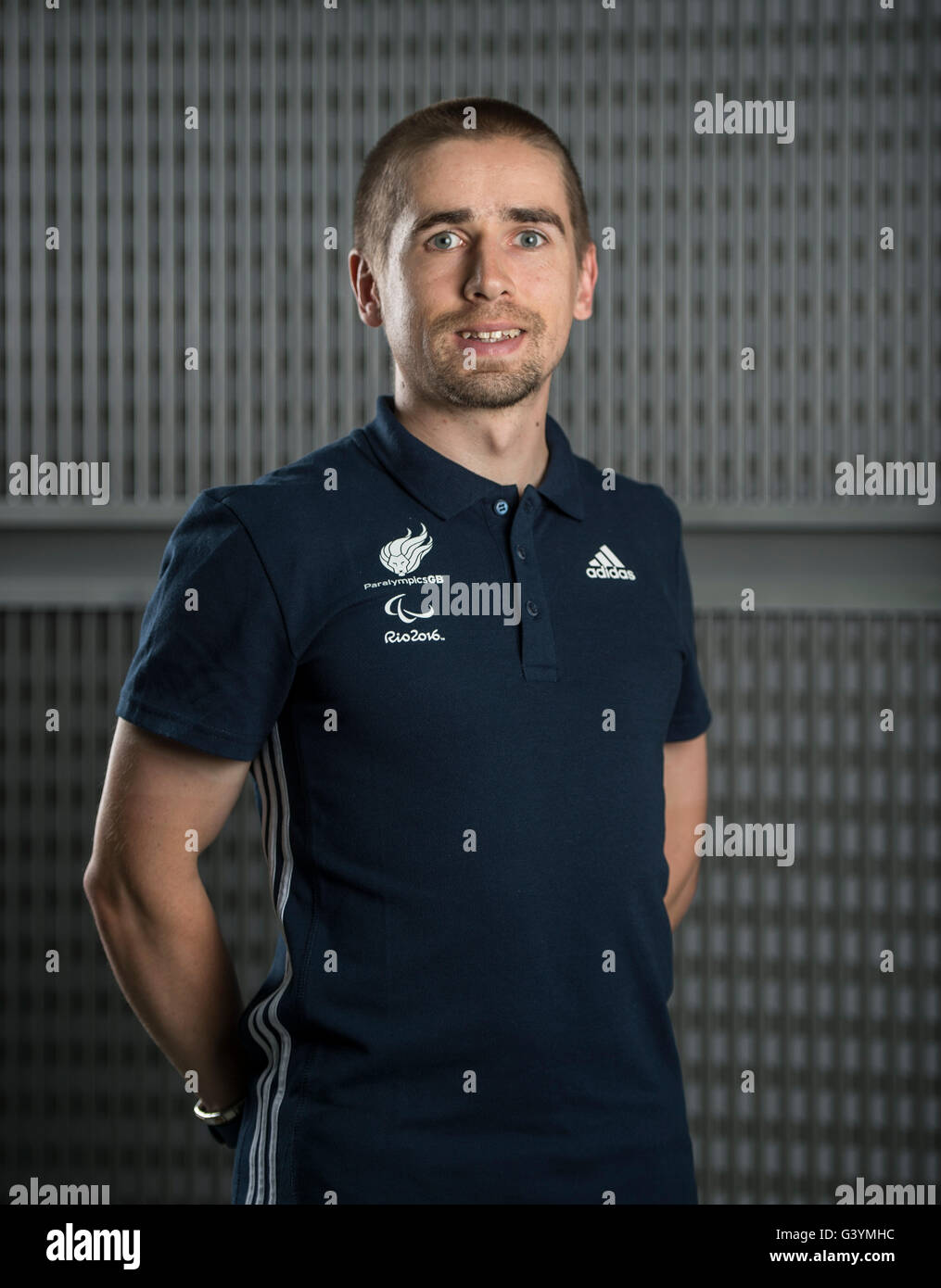 Neil Fachie poses for a portrait during the team announcement at ...