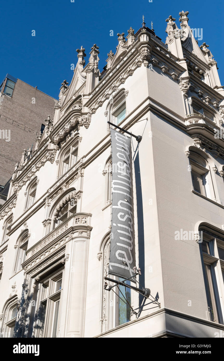 The Jewish Museum building on Fifth Avenue in New York City (the former ...