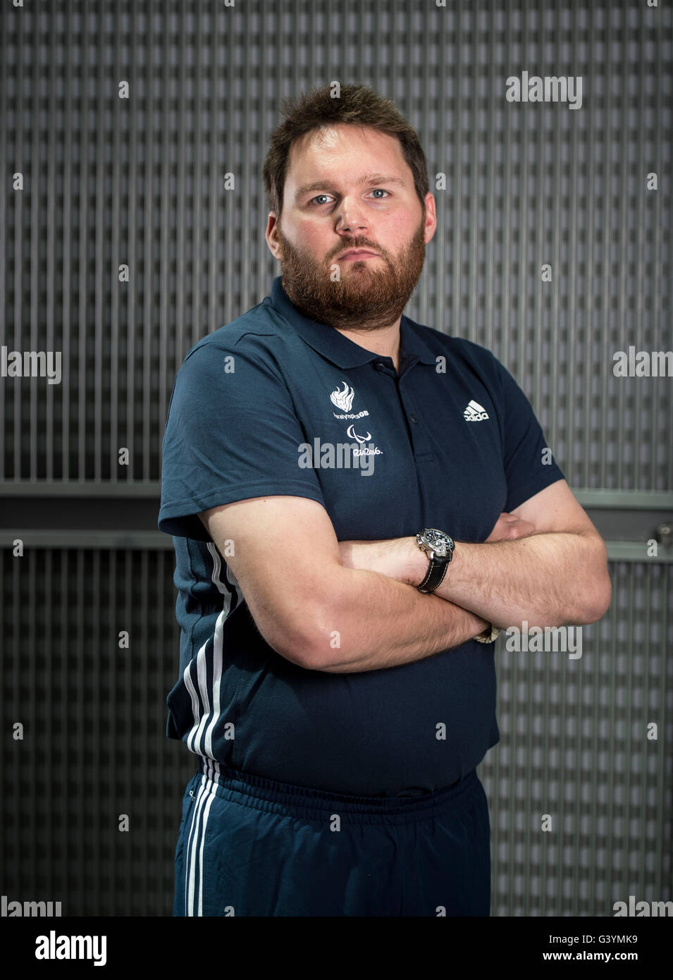 Jon Pett - Team Leader poses for a portrait during the team ...