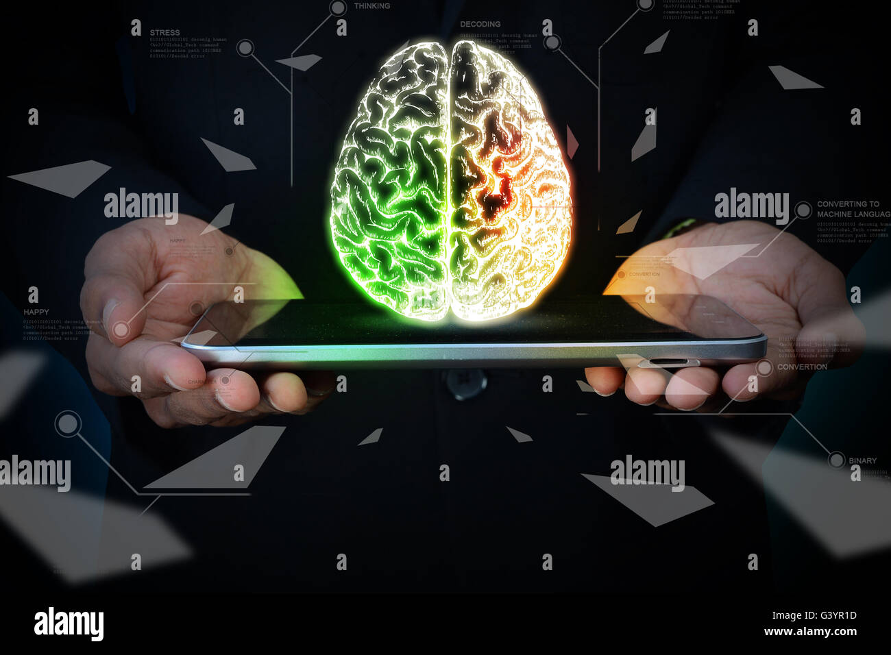 Smart brain hi-res stock photography and images - Alamy