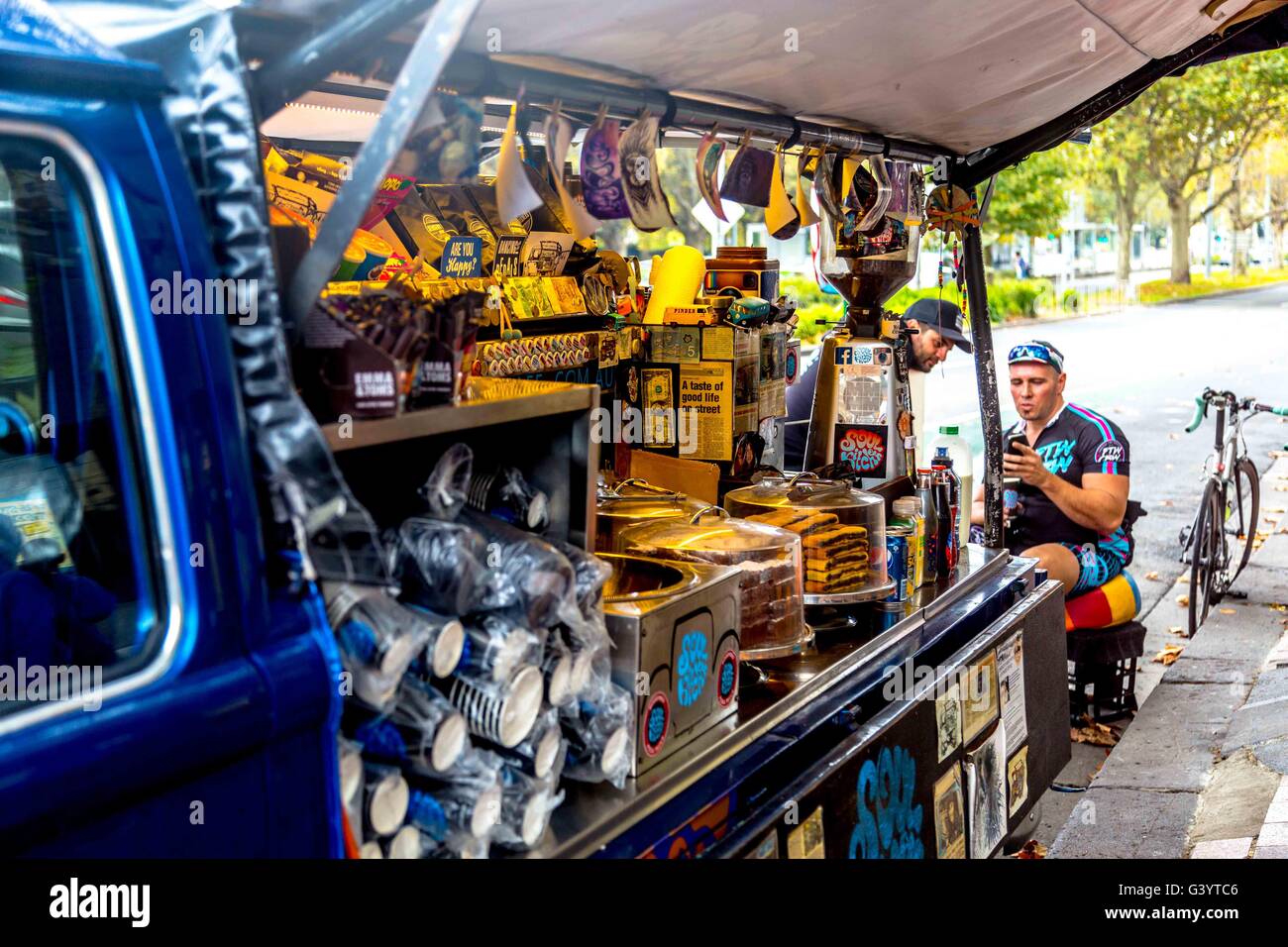 Coffee vehicle hi-res stock photography and images - Alamy