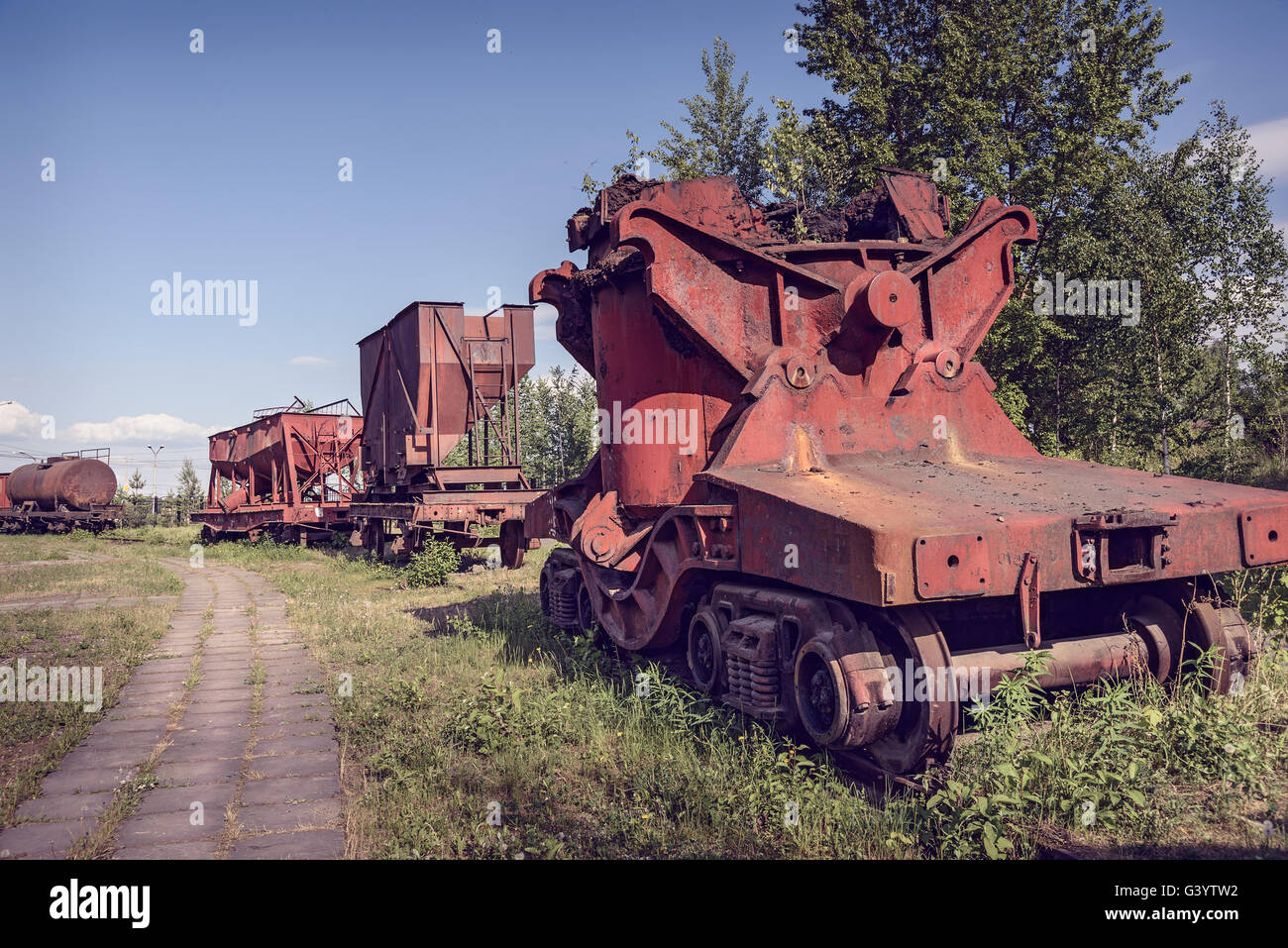 Molten metal train hi-res stock photography and images - Alamy
