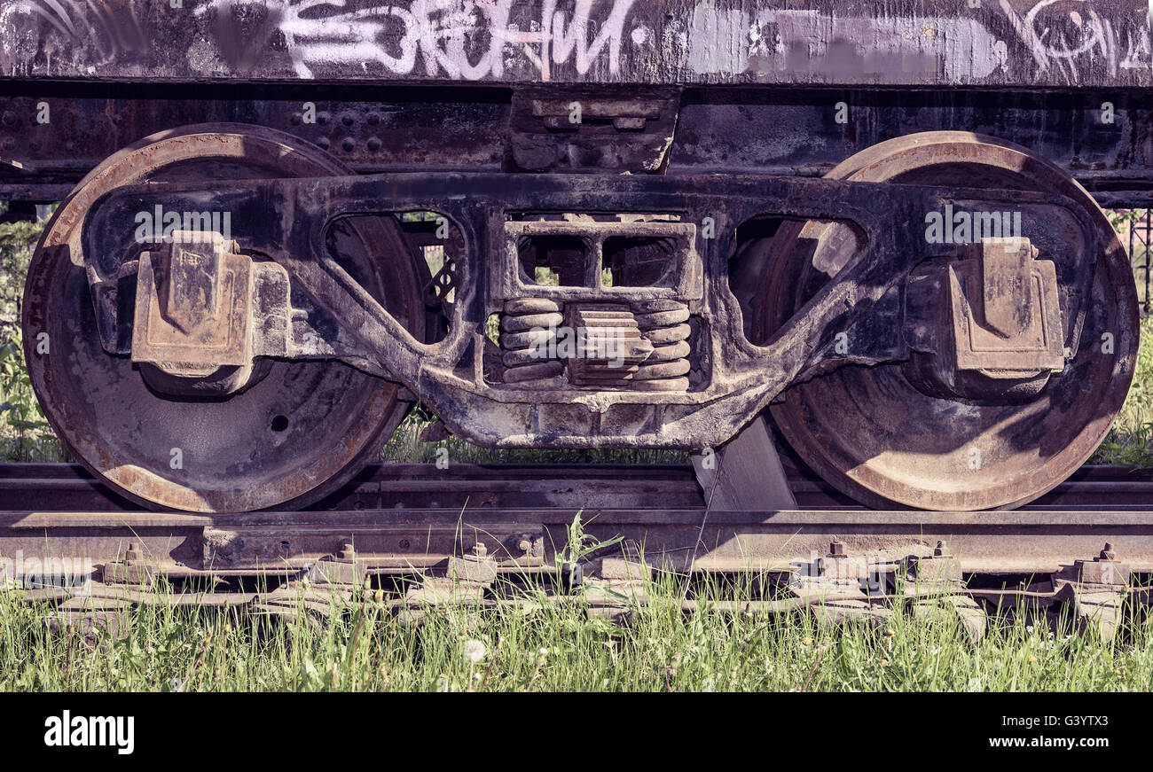 Chassis freight train hi-res stock photography and images - Alamy