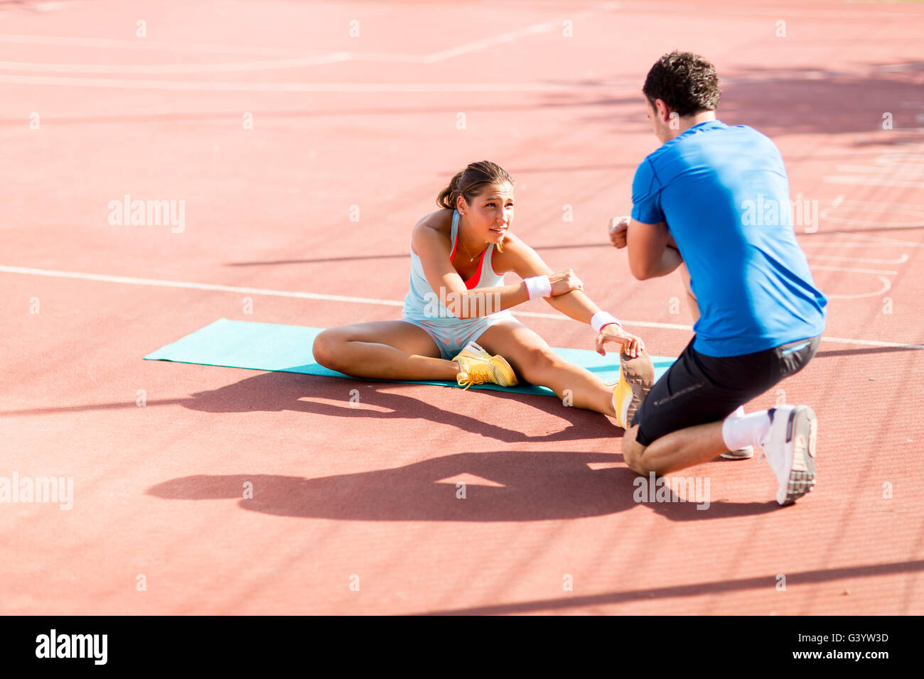 Personal trainer hi-res stock photography and images - Alamy
