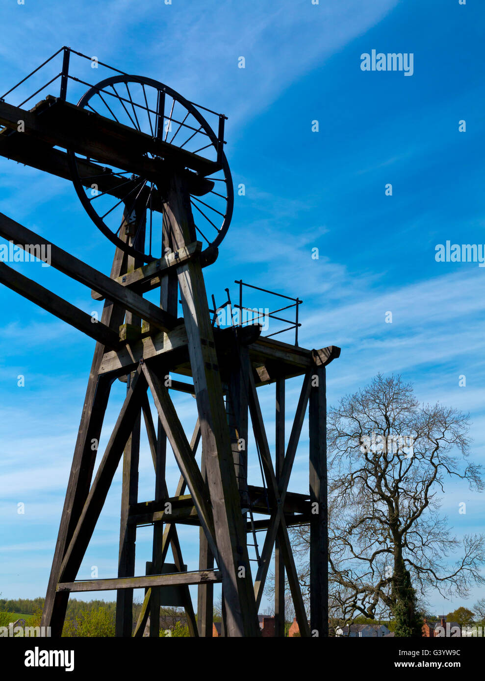 Brinsley headstocks remains coal mine hi-res stock photography and ...
