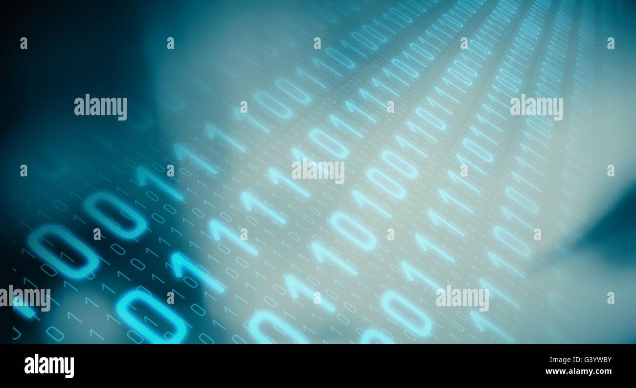 Computer binary data concept Stock Photo - Alamy