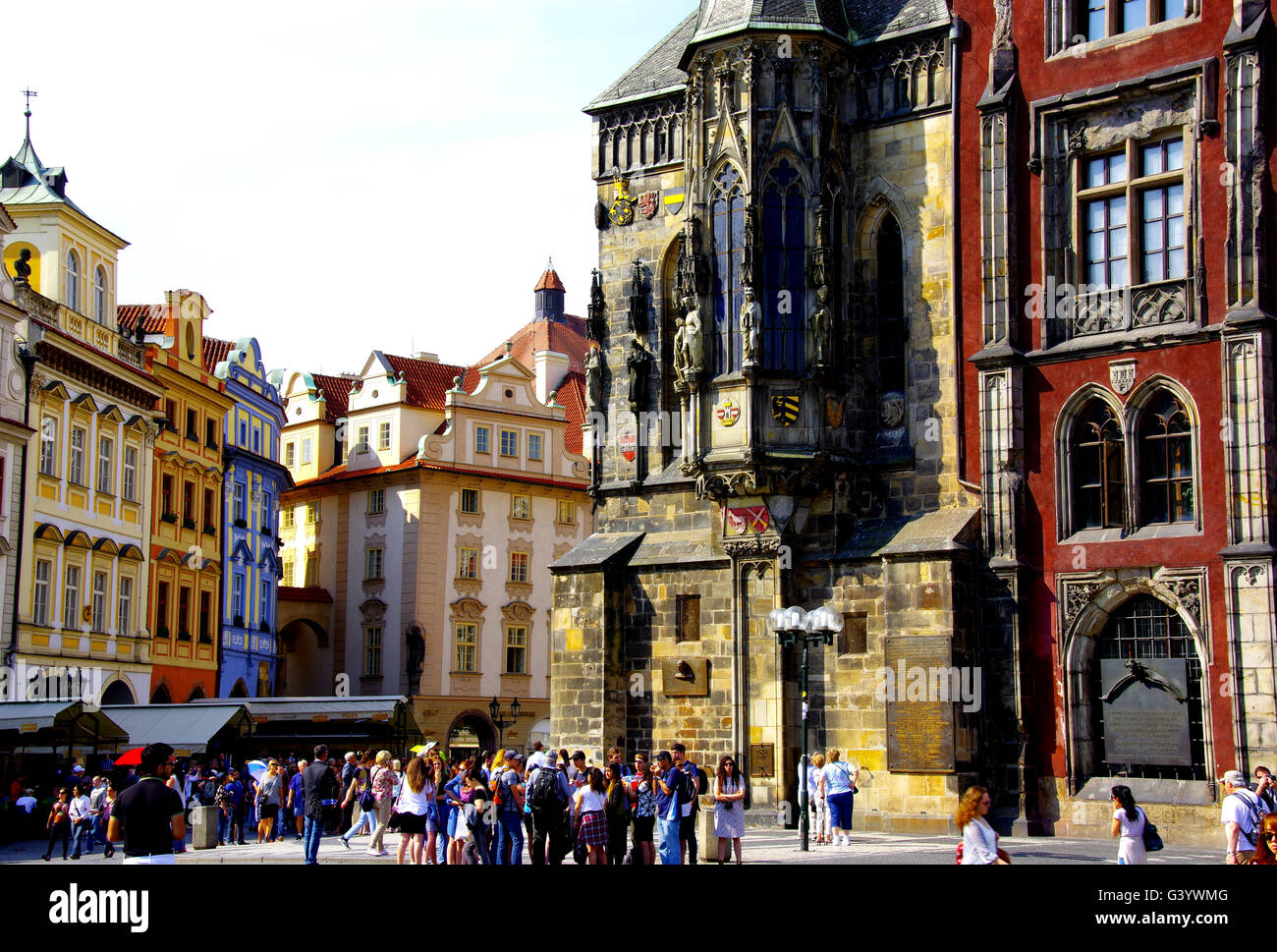 Old Town Square, Prague Stock Photo - Alamy