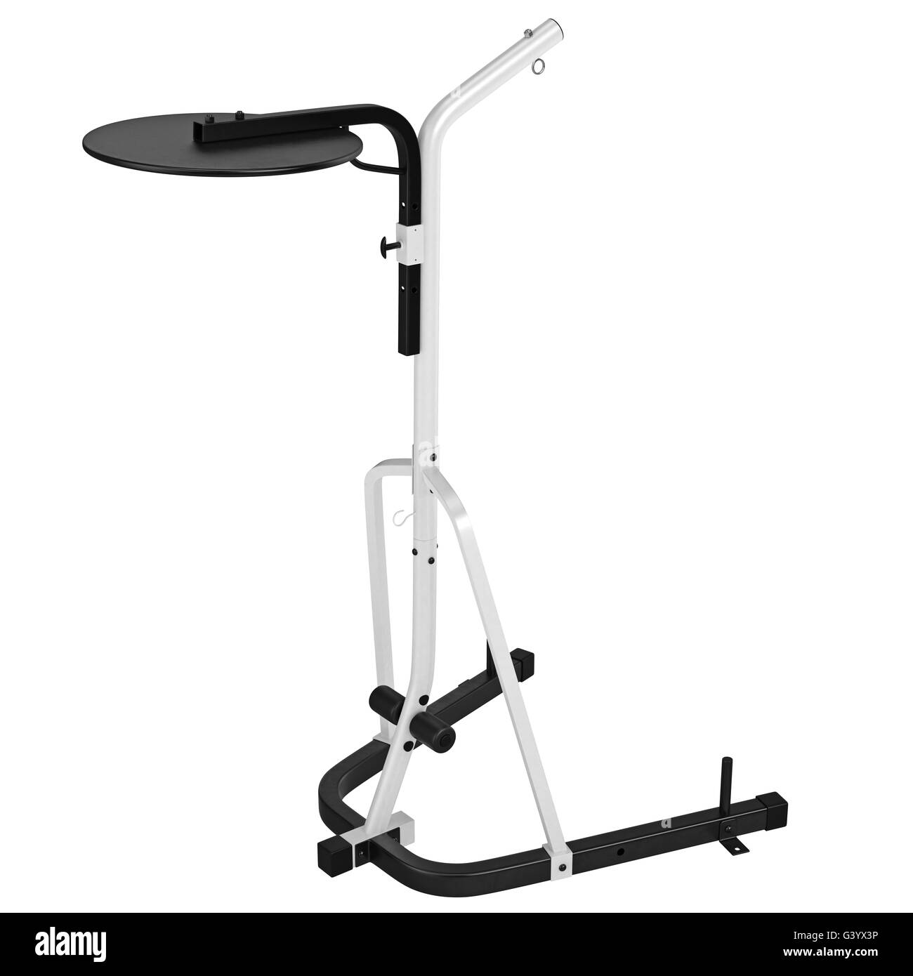 Boxing workouts rack in the hall. 3D graphic Stock Photo - Alamy