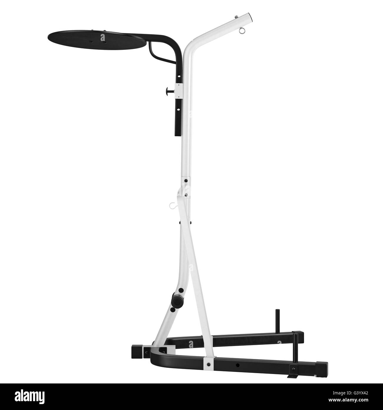 Boxing stand with a side view. 3D graphic Stock Photo - Alamy