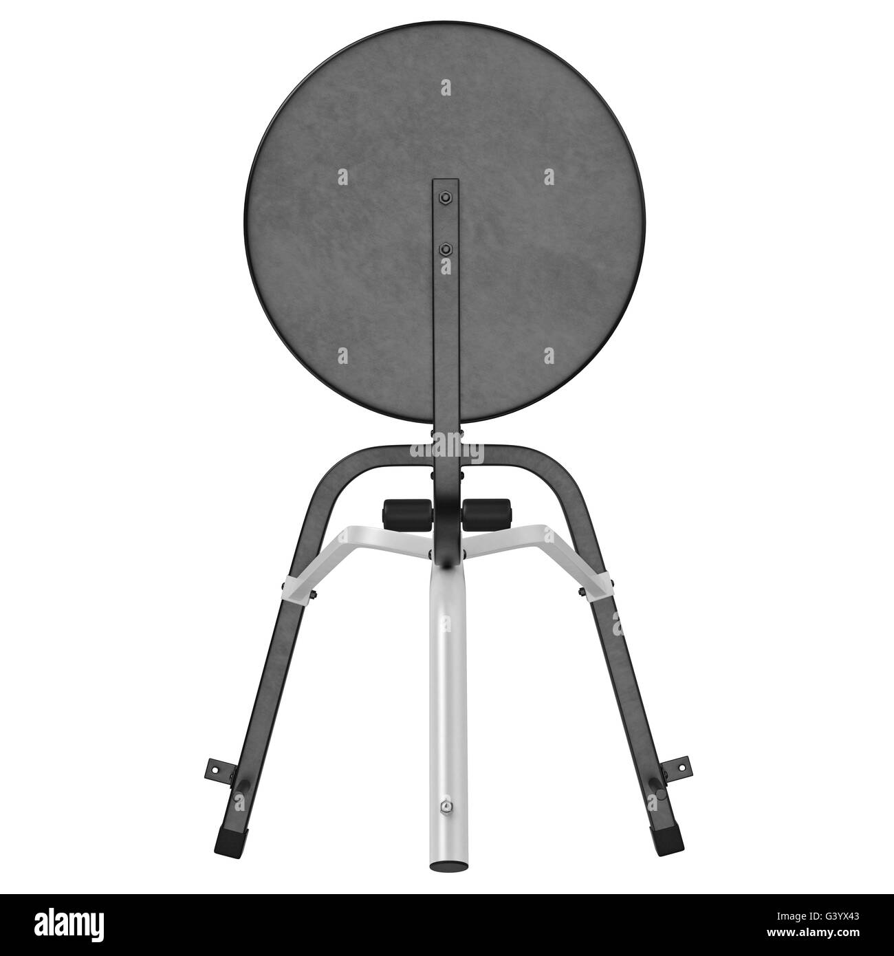 Boxing stand, top view. 3D graphic Stock Photo - Alamy