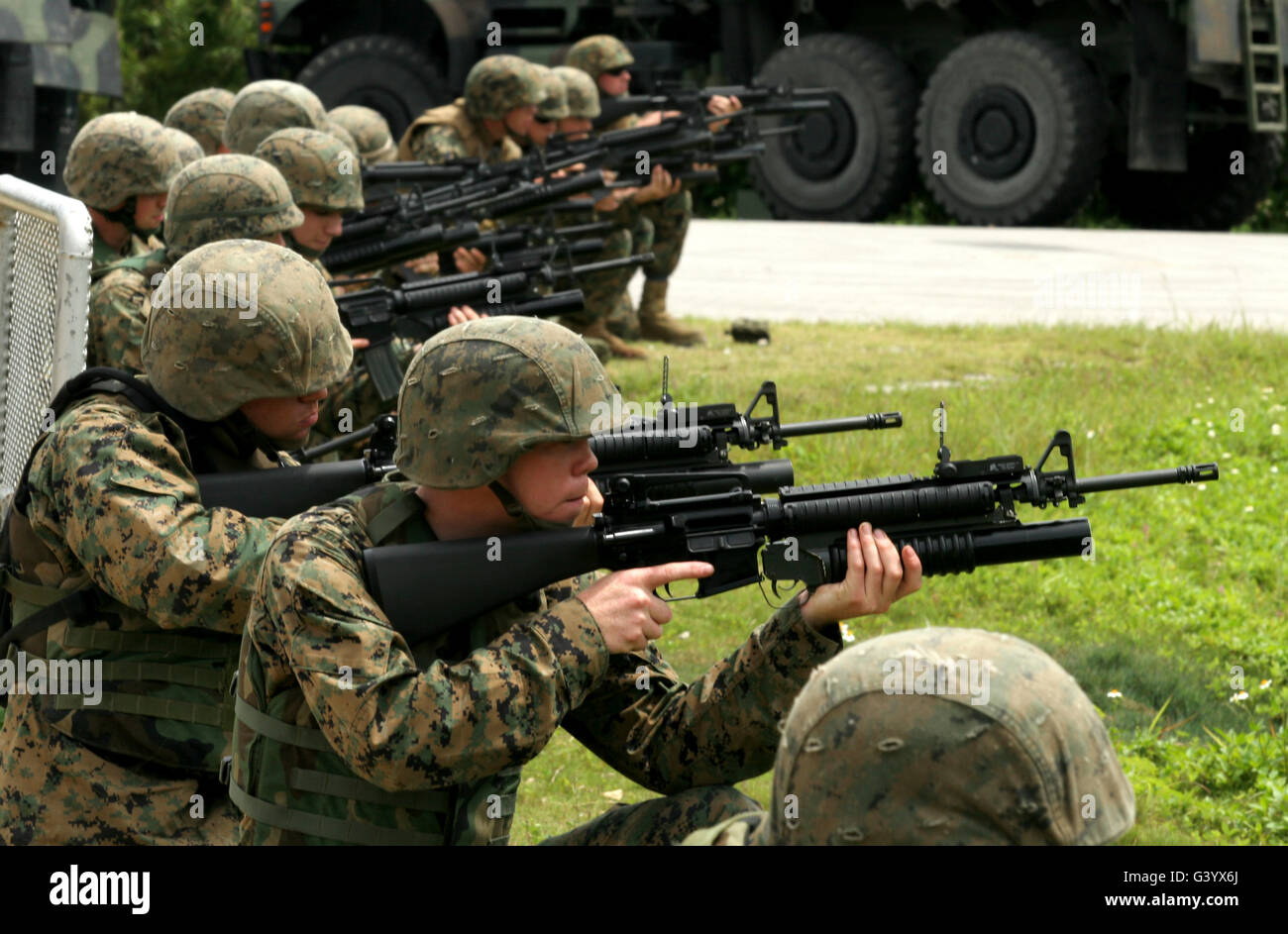M203 grenade launchers hi-res stock photography and images - Alamy