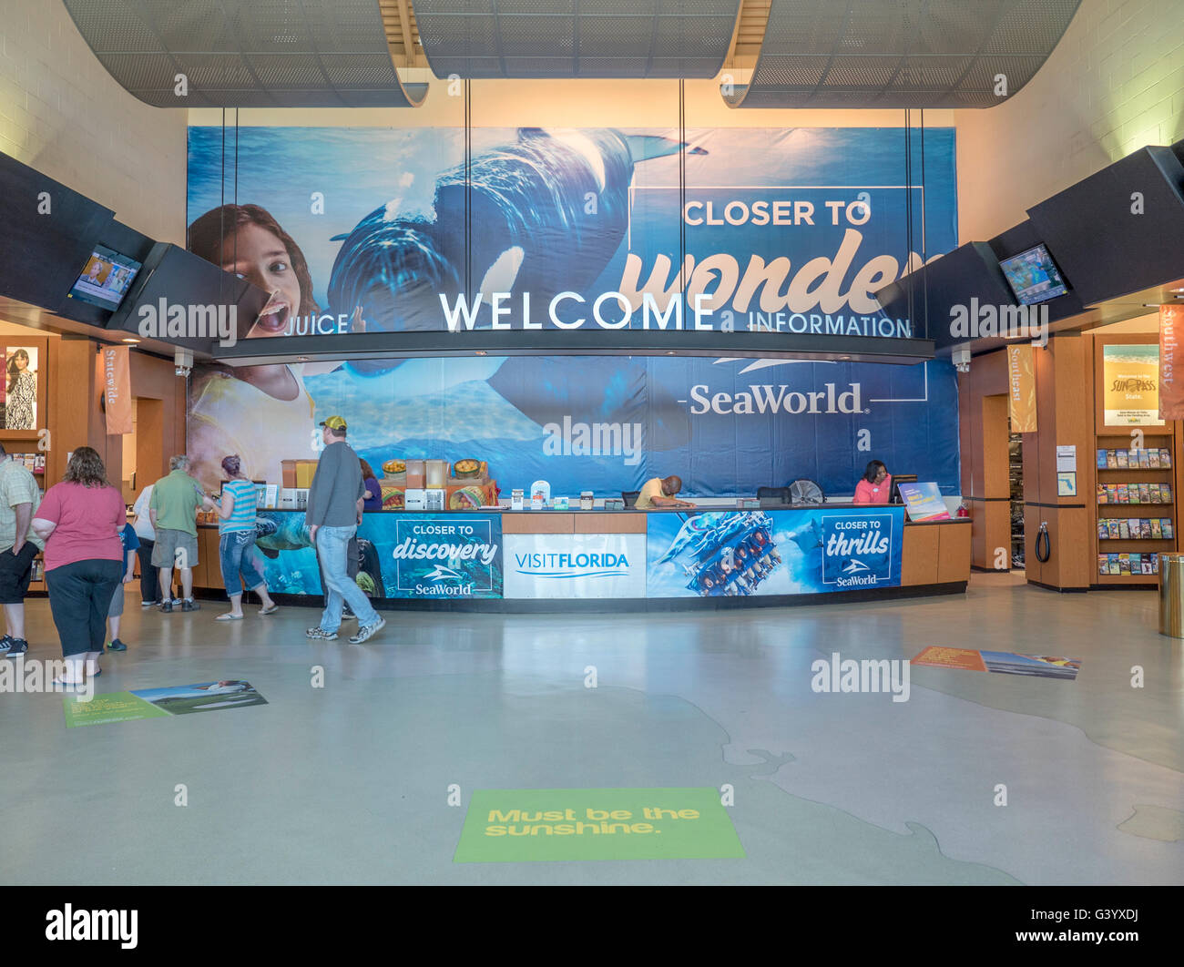 The Florida Welcome Centre On Interstate 75 South At Jennings, Florida ...