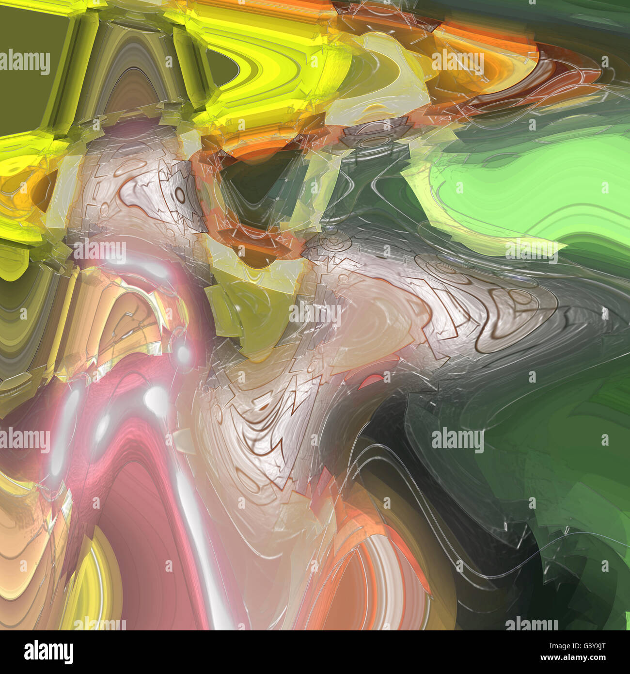 Abstract coloring background of the sunrise gradient with visual wave ...