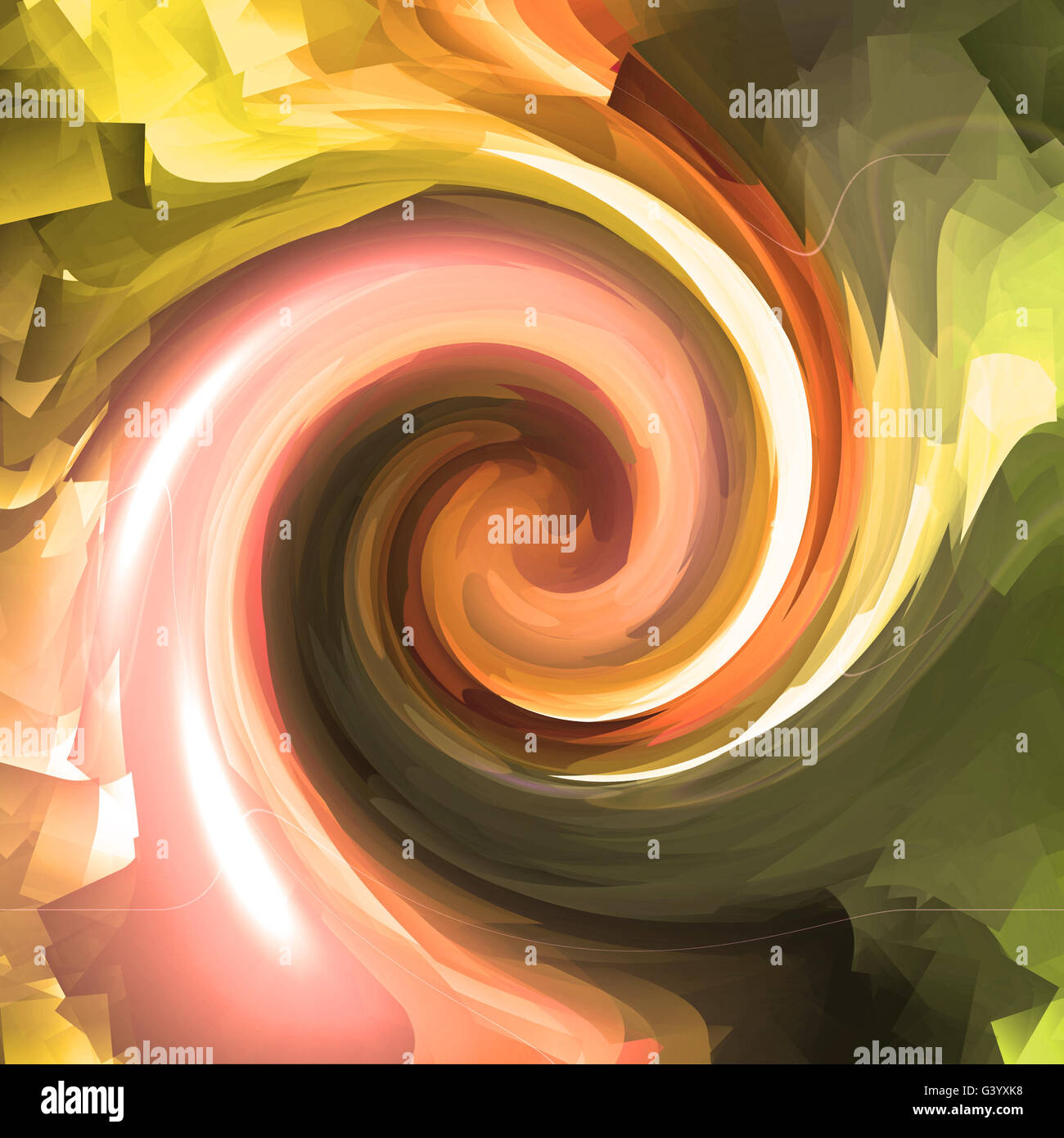 Abstract coloring background of the sunrise gradient with visual wave ...