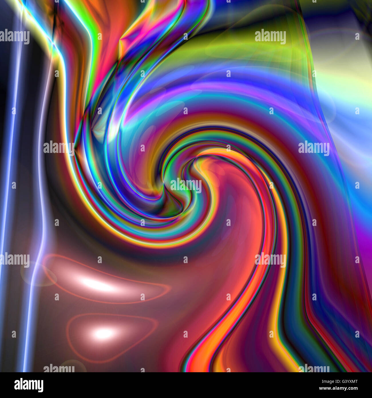 Abstract coloring background of the sunrise gradient with visual wave ...