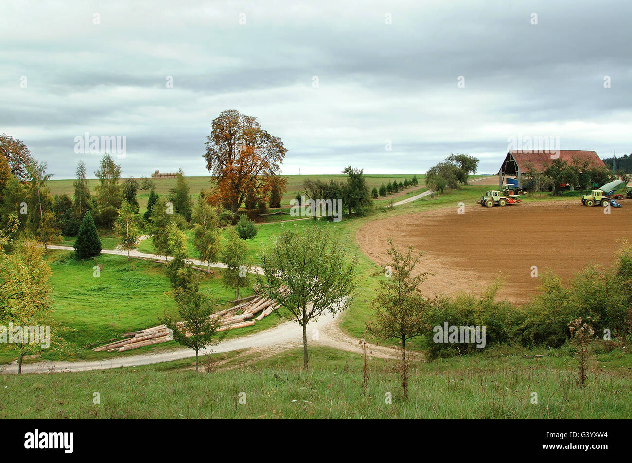 Work hill landscape hi-res stock photography and images - Alamy