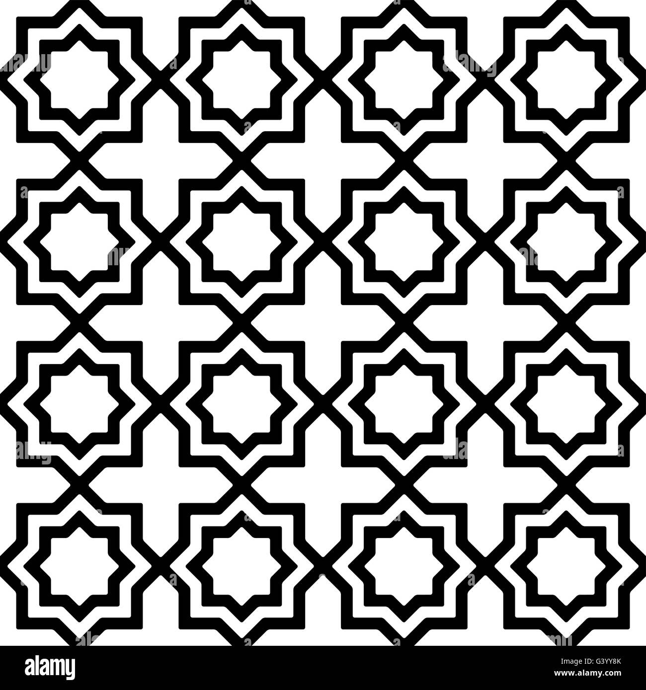 Seamless pattern in islamic style Stock Vector Image & Art - Alamy