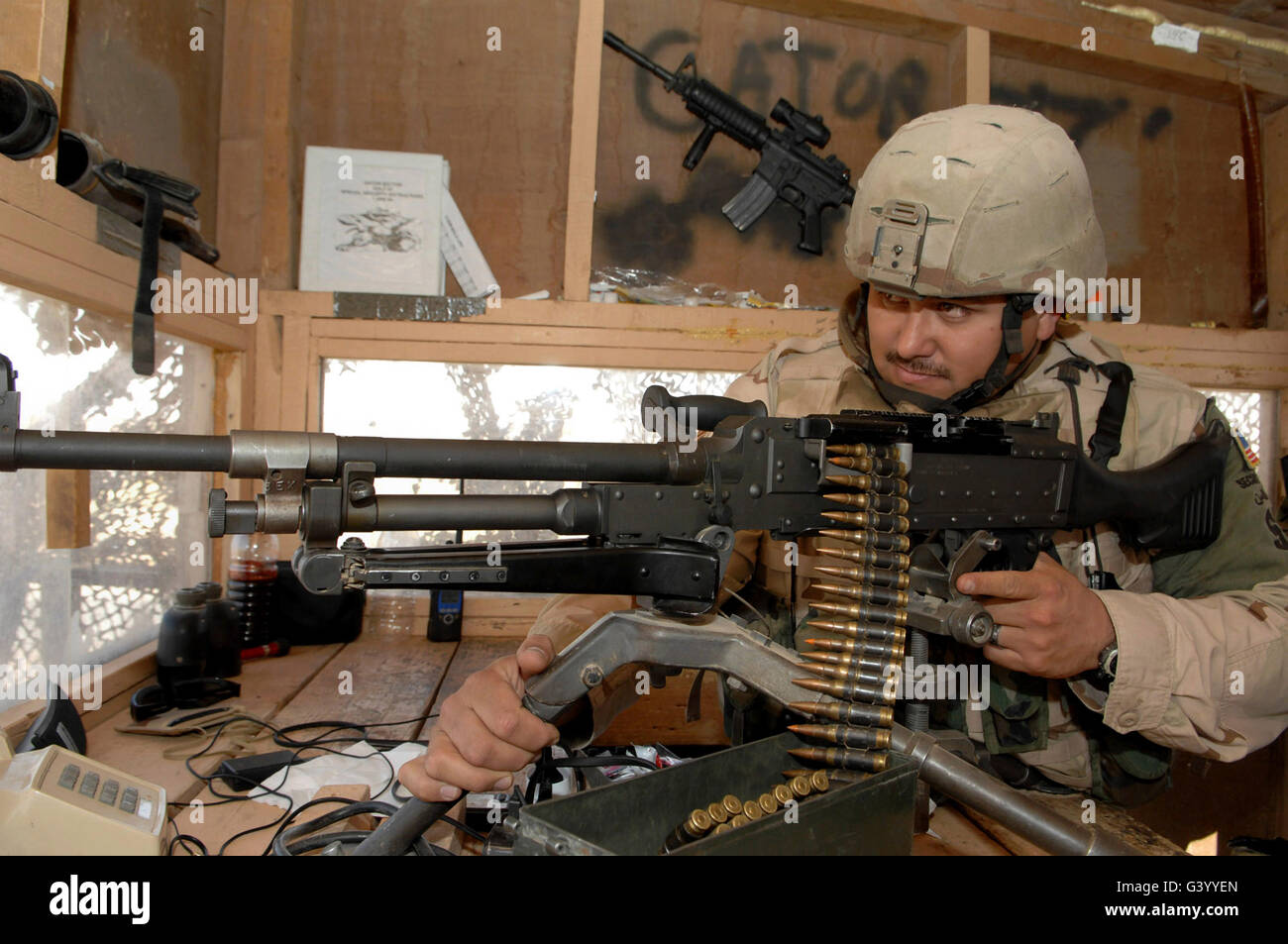 Machine gun towers hi-res stock photography and images - Alamy