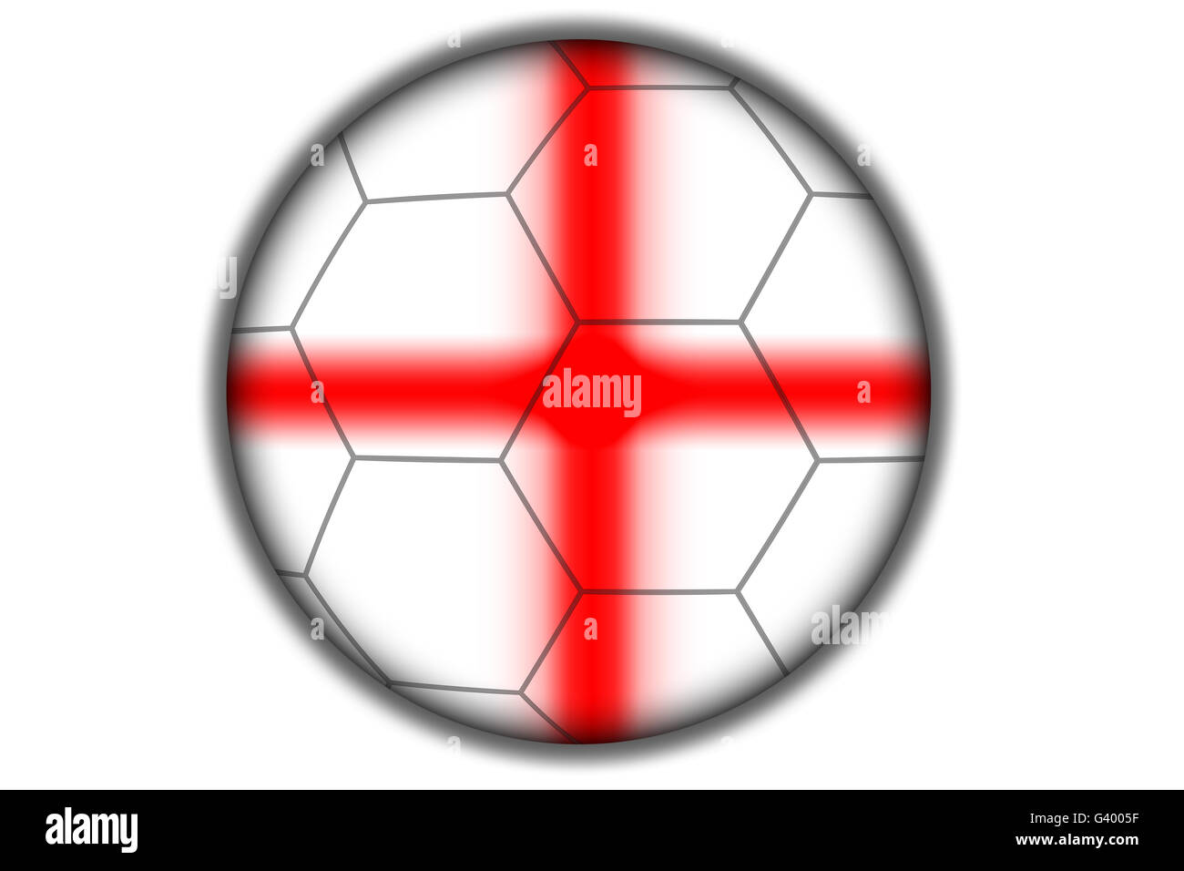 England Flag Logo made for euro 2016 Stock Photo - Alamy