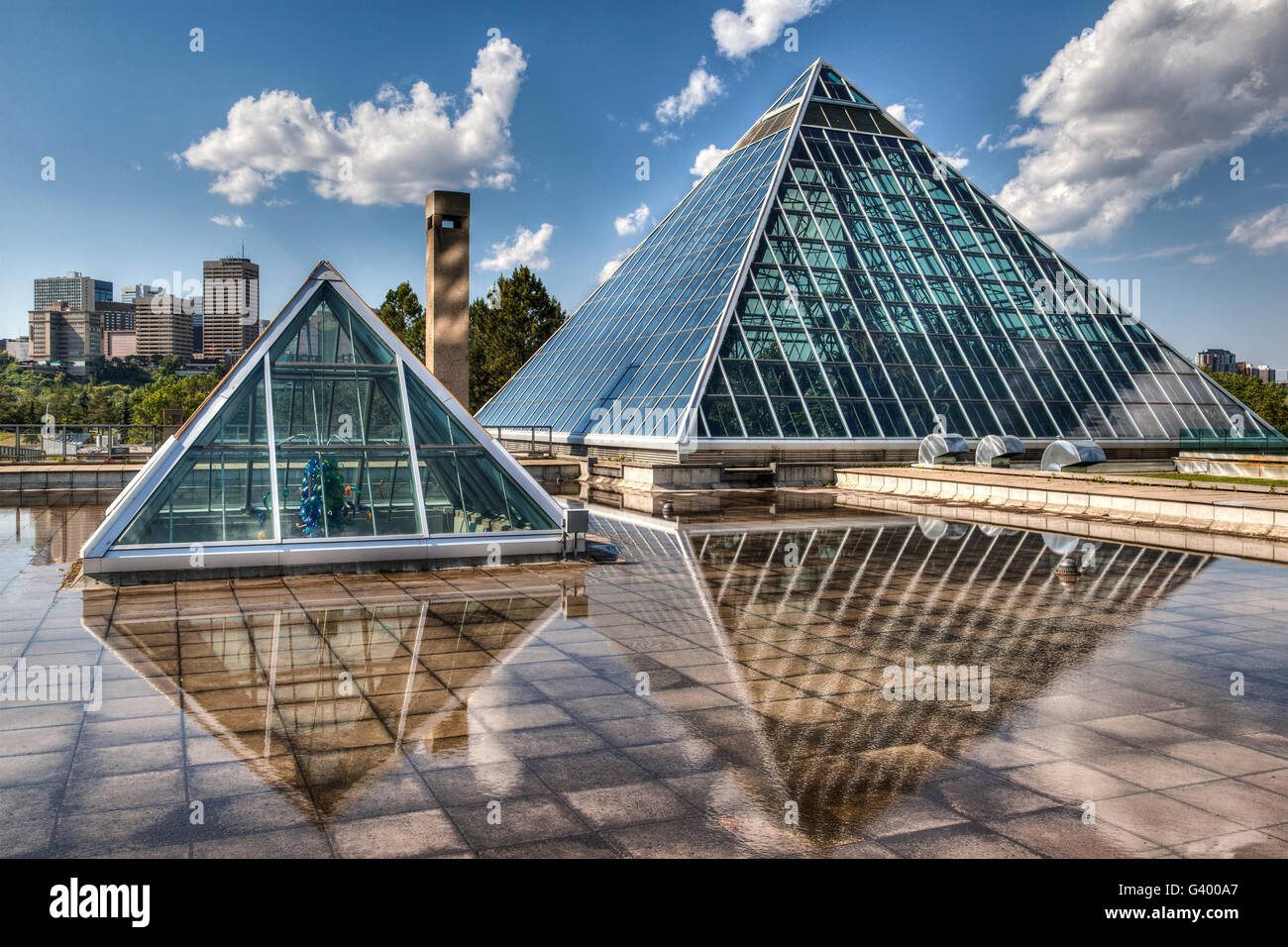 Edmonton’s most iconic public structure: The Muttart Conservatory Stock ...