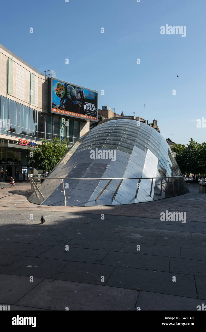 Subway entrance, St Enoch Square,Glasgow,Scotland, UK Stock Photo - Alamy