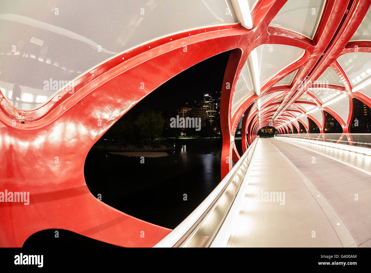Calgary peace bridge hi-res stock photography and images - Alamy