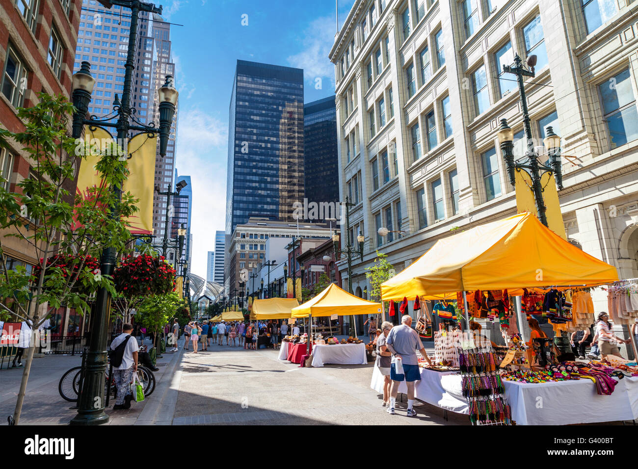 Stephen avenue walk hi-res stock photography and images - Alamy
