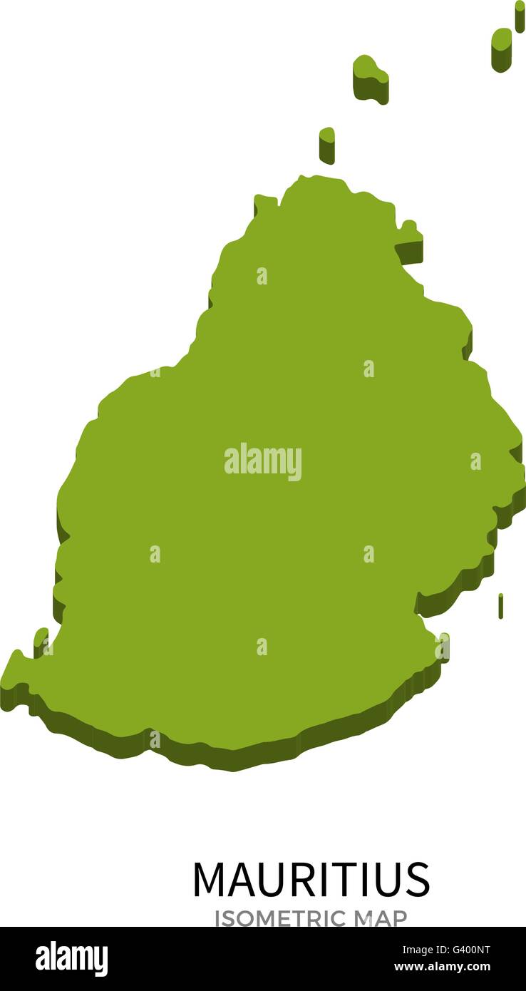 Detailed map mauritius capital hi-res stock photography and images - Alamy