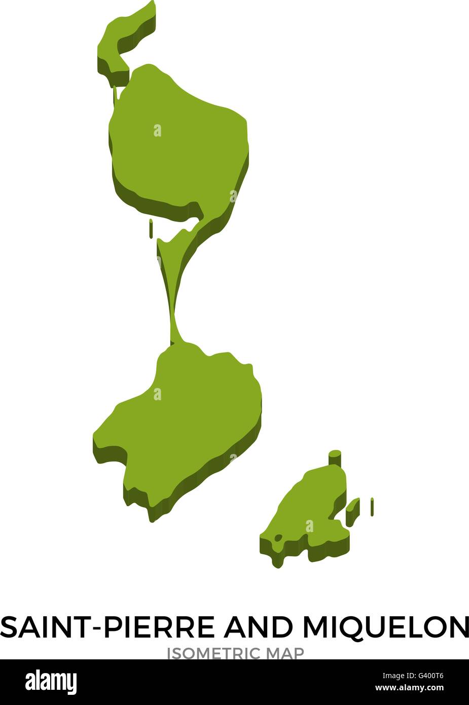 Saint pierre vector map hi-res stock photography and images - Alamy