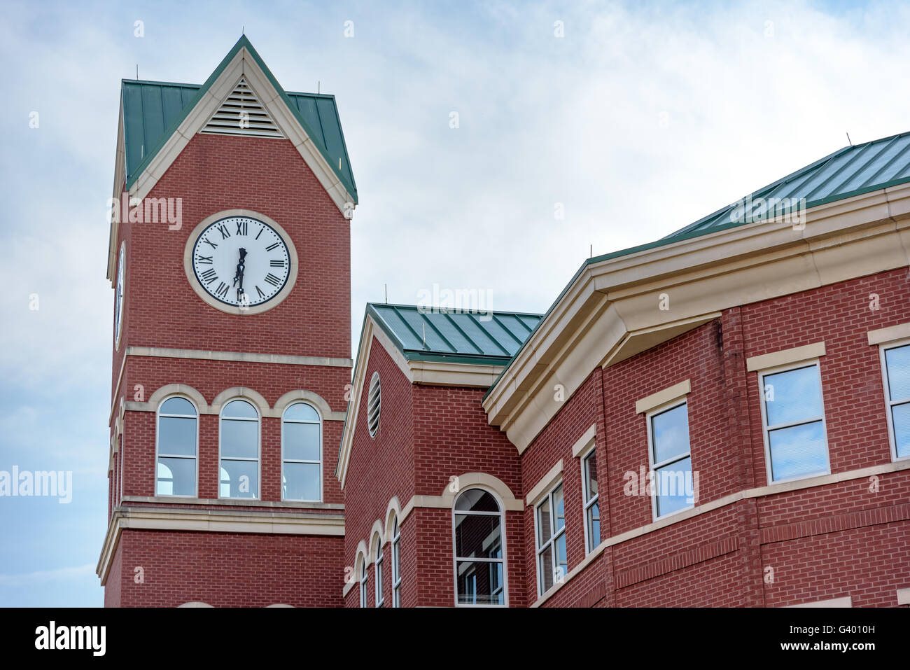 Big Ben at City Hall in Cumming Georgia Stock Photo - Alamy