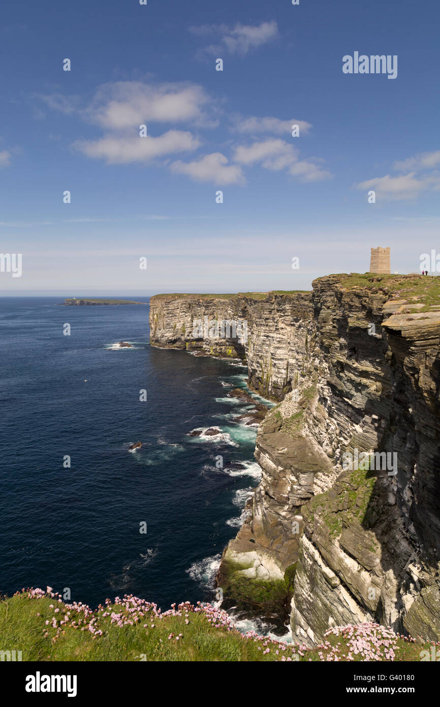Marwick Head in summer Stock Photo - Alamy