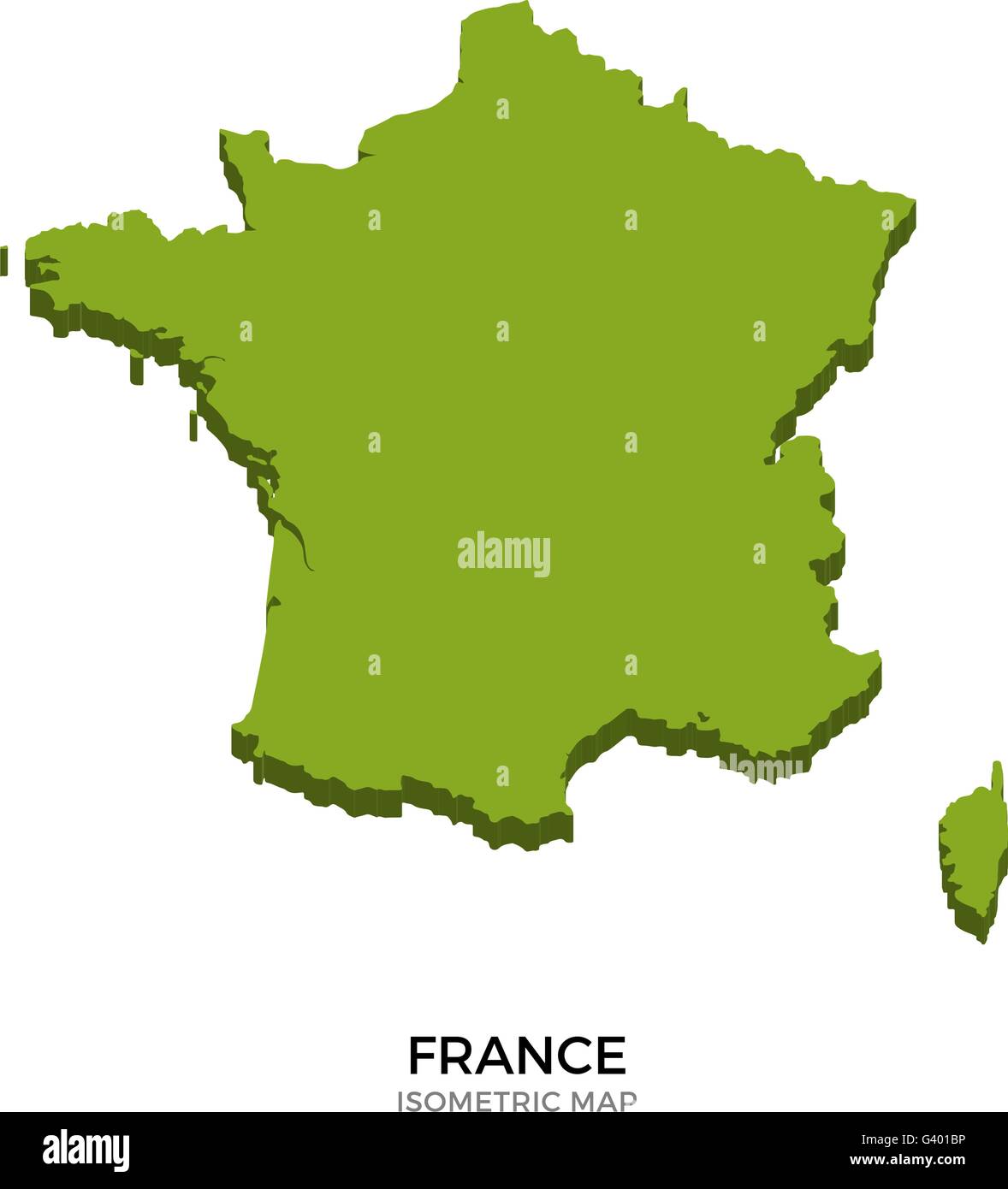 France political map capital paris hi-res stock photography and images ...