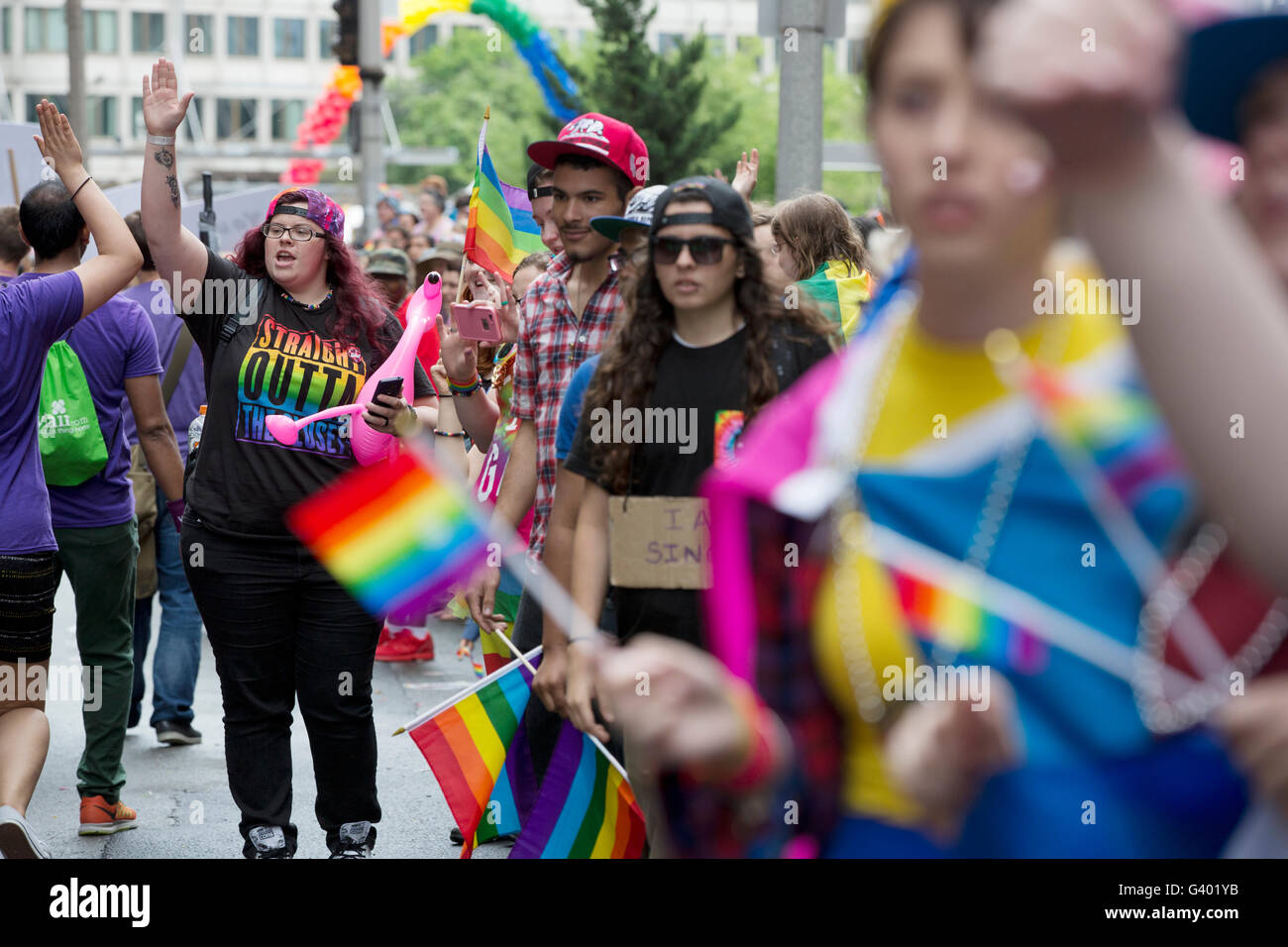 Thousands of people gather to celebrate the Boston area's gay community ...