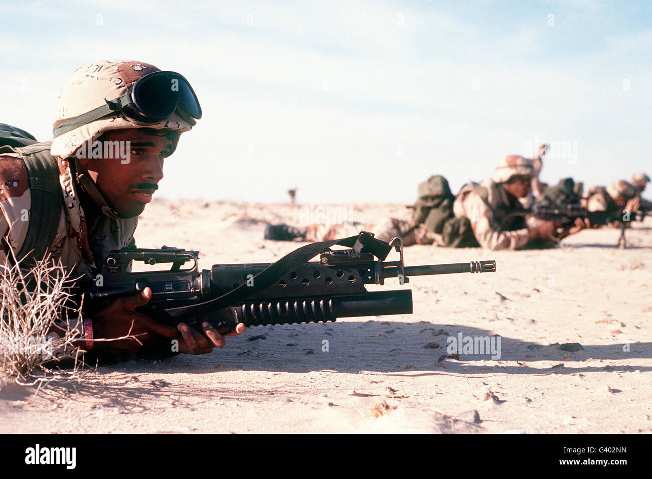 Operation desert storm marines hi-res stock photography and images - Alamy