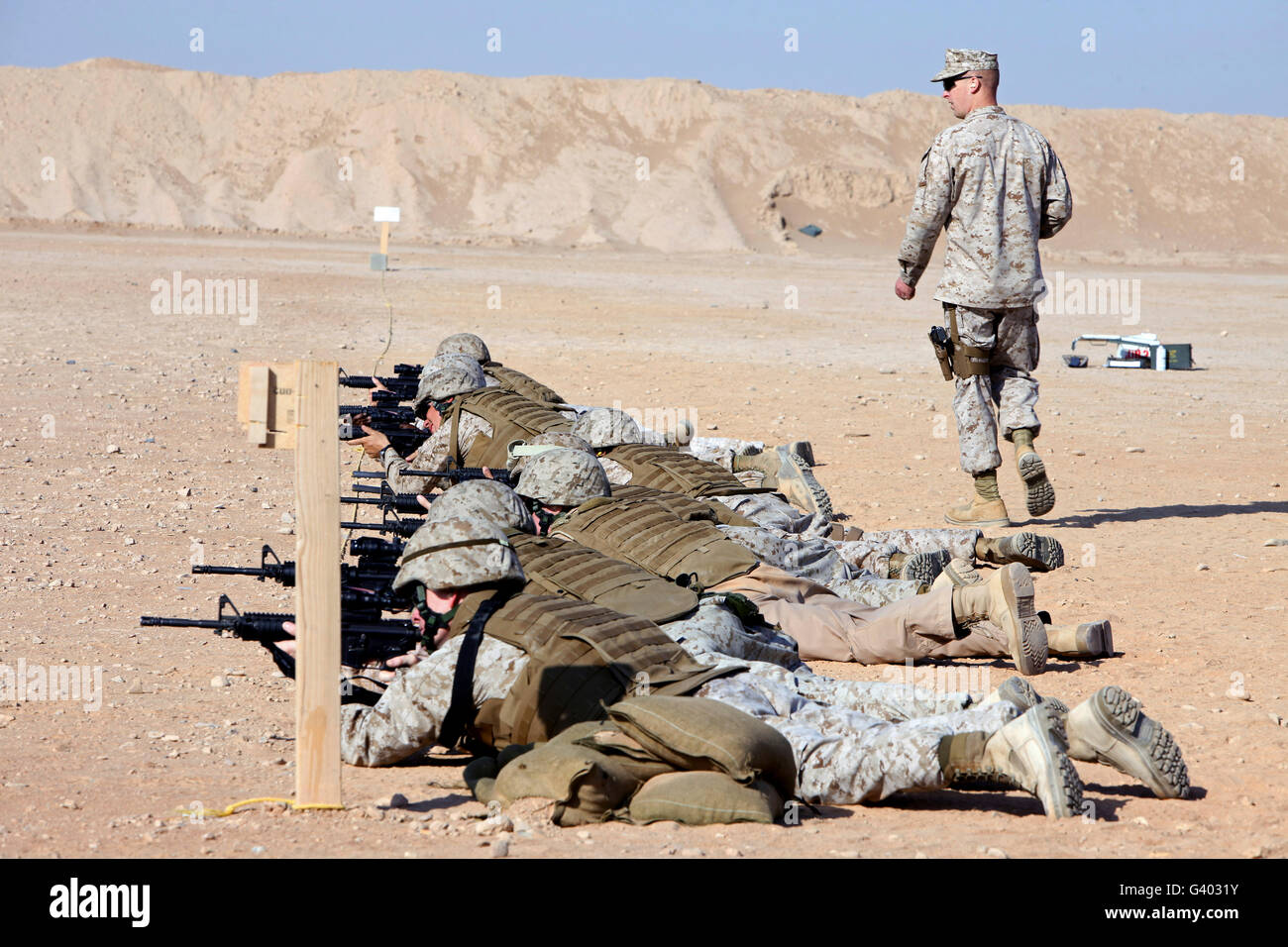 Marines In Battlefield