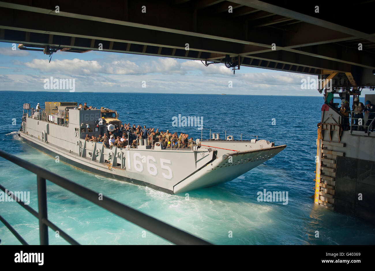 Landing craft utility hi-res stock photography and images - Alamy