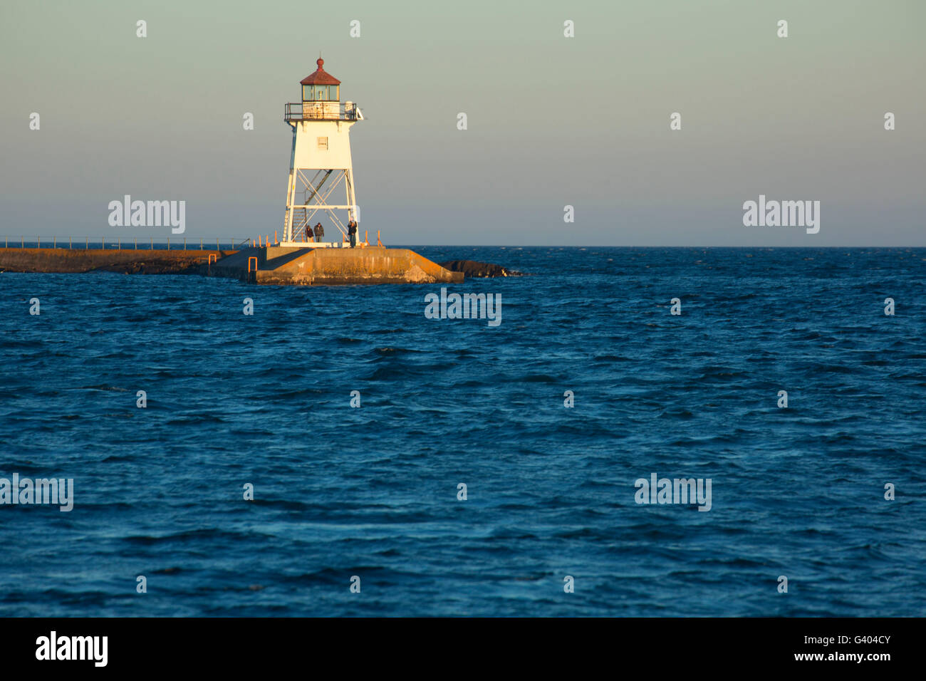 Grand Marais Lighthouse, Grand Marais, Minnesota Stock Photo - Alamy